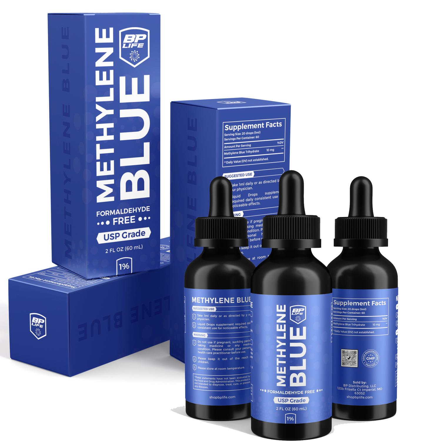 Methylene Blue USP vs. Non-USP: Why Purity Matters – shopbplife